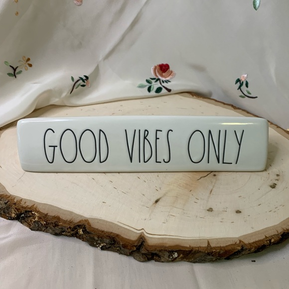 Rae Dunn | Accents | Rae Dunn Good Vibes Only | Poshmark